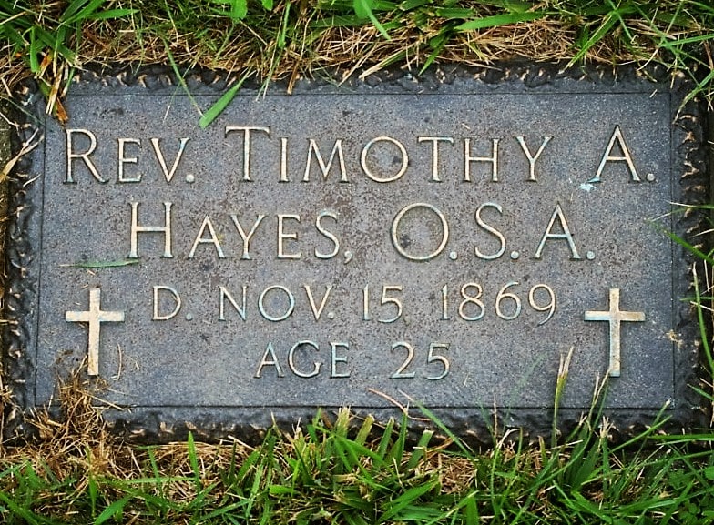 Timothy A. Hayes, O.S.A. - The Augustinians