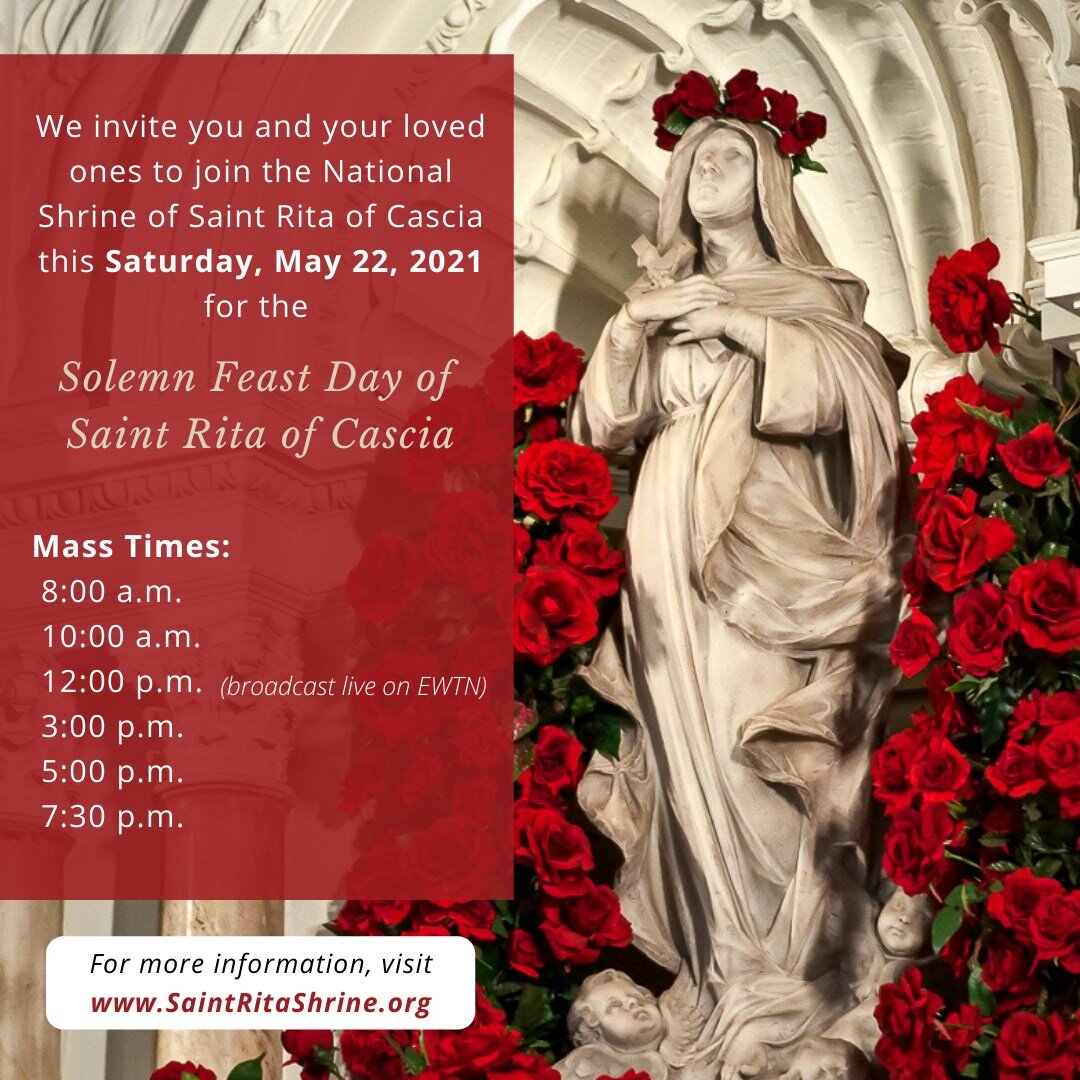 Solemn Feast Day of Saint Rita of Cascia - The Augustinians
