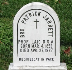 Patrick Jarrett, O.S.A. - The Augustinians